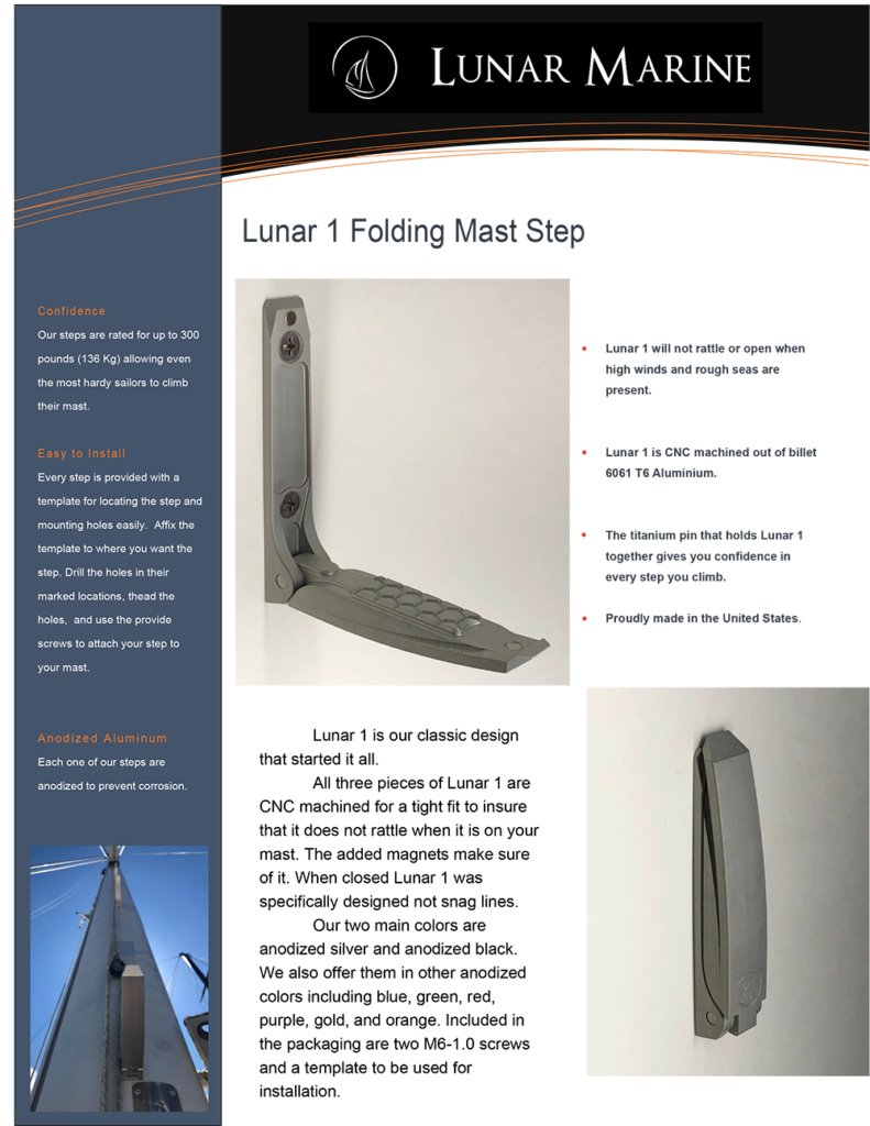 Mast Step – Lunar Marine
